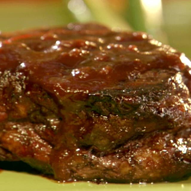 Grilled Filet Mignon with Chocolate Coffee BBQ Sauce | Punchfork