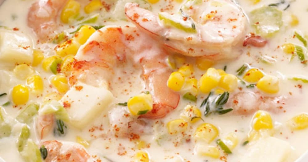 Shrimp and Corn Chowder | Punchfork