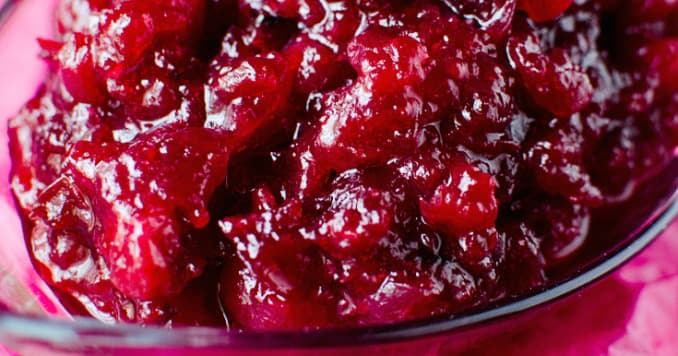 Easy Homemade Cranberry Sauce Punchfork