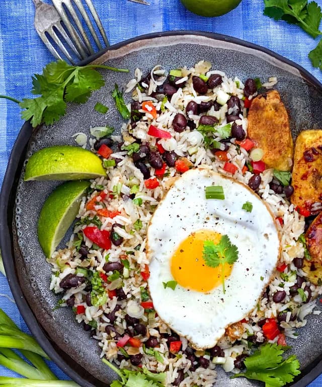 Costa Rican Rice and Beans Breakfast | Punchfork