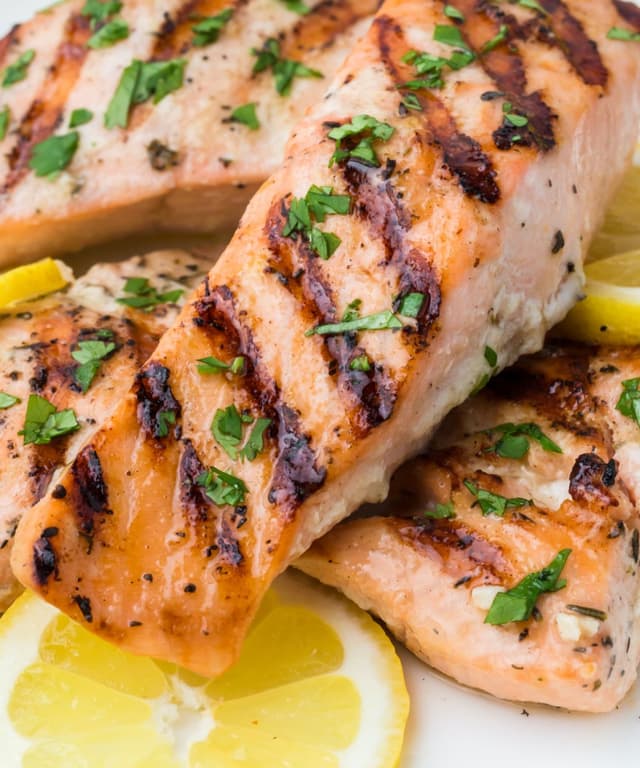 Marinated Grilled Salmon | Punchfork