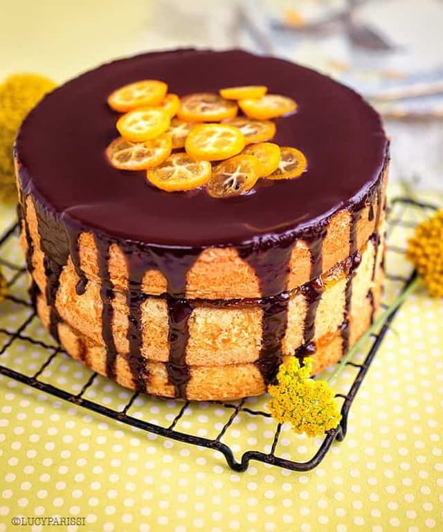 Jaffa Cake - Chocolate and Orange Layer Cake | Punchfork