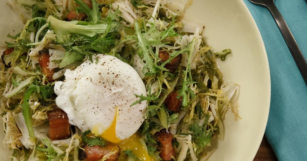 Egg and Bacon Salad | Punchfork