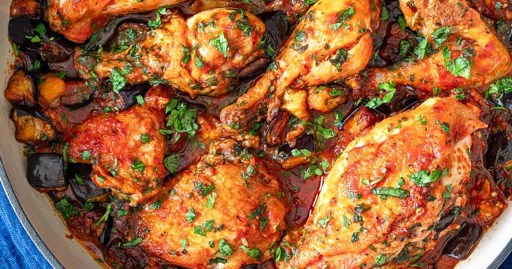 Pollo Alle Melanzane (Braised Chicken and Eggplant) | Punchfork