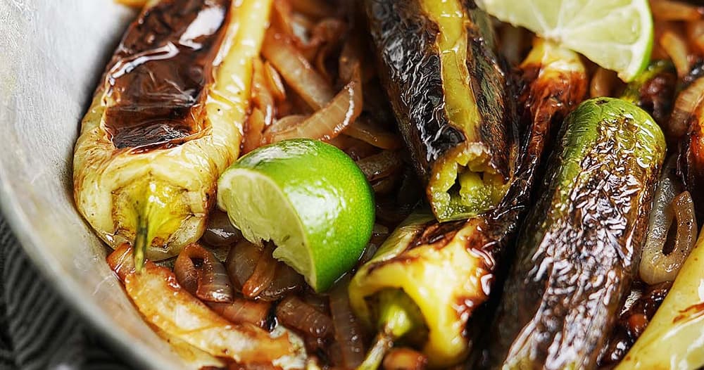 Chiles Toreados (Mexican Blistered Peppers) | Punchfork