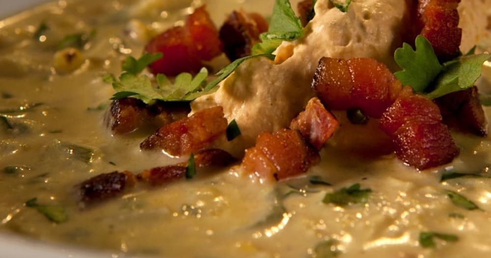 Roasted Sweet Corn Chowder | Punchfork