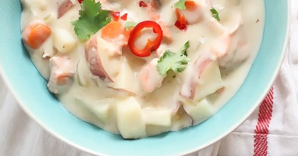 Creamy Fish Chowder | Punchfork