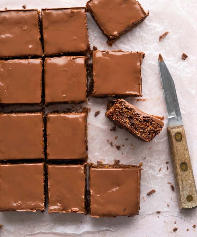 Aussie Crunch (Coconut Chocolate Slice) | Punchfork