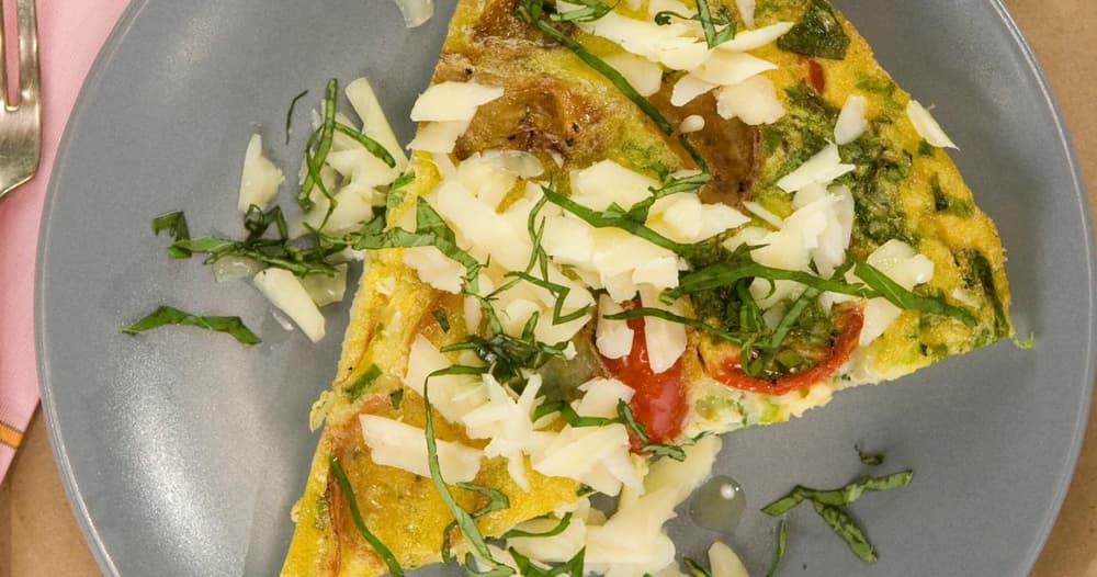 Garden Vegetable Frittata | Punchfork
