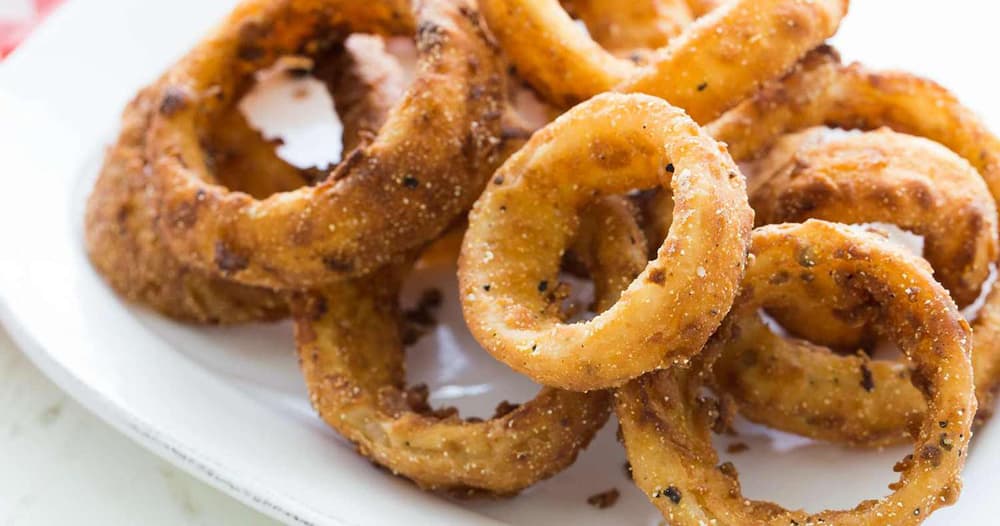 Extra-Crunchy Onion Rings | Punchfork