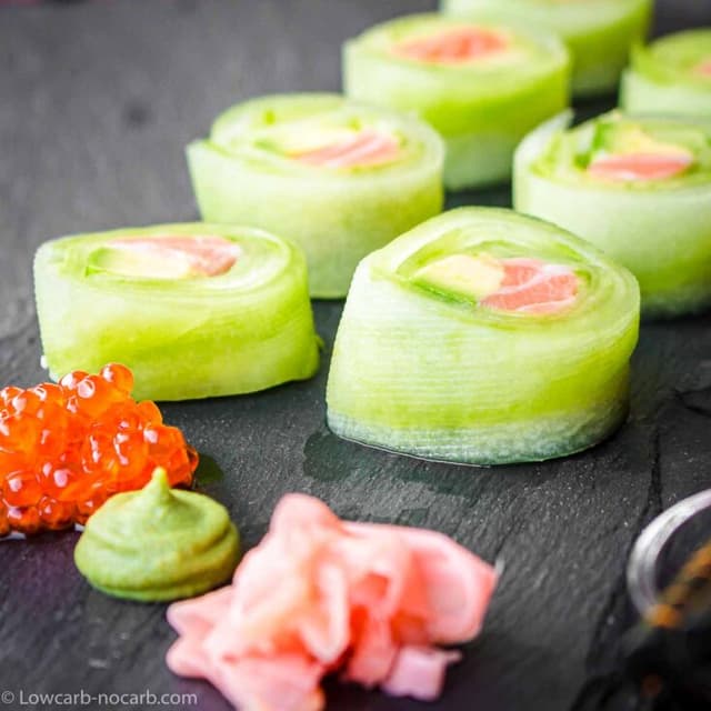 Naruto Rolls - Cucumber Sushi Rolls | Punchfork