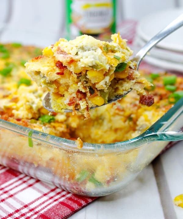 Bacon Jalapeno Spoon Bread | Punchfork
