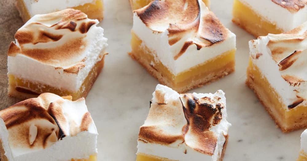 Lemon Meringue Bars | Punchfork