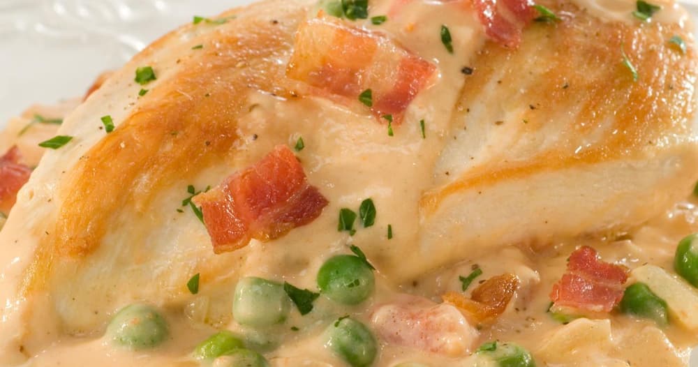 Chicken Carbonara Rosa | Punchfork