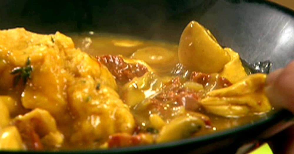 Spanish Style Chicken and Dumplings | Punchfork