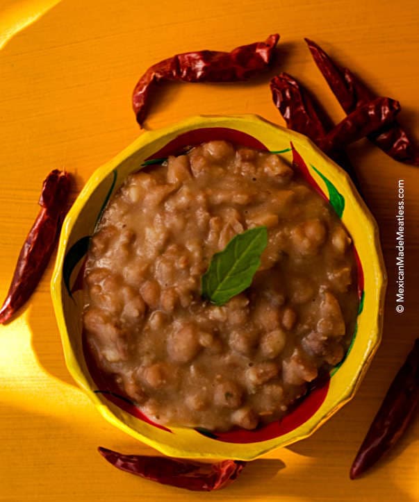Authentic Mexican Refried Beans (Frijoles Refritos) | Punchfork
