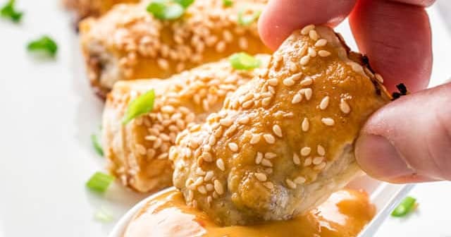 Asian Pork Rolls | Punchfork