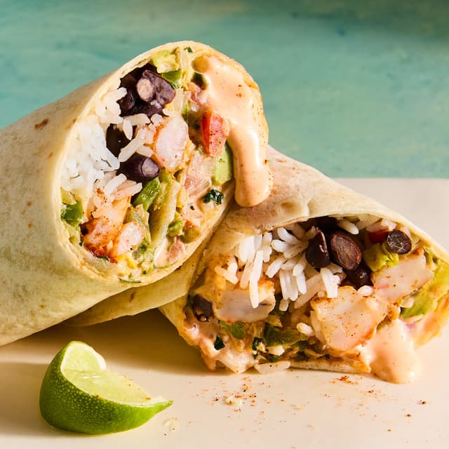 Old Bay Shrimp Burritos | Punchfork