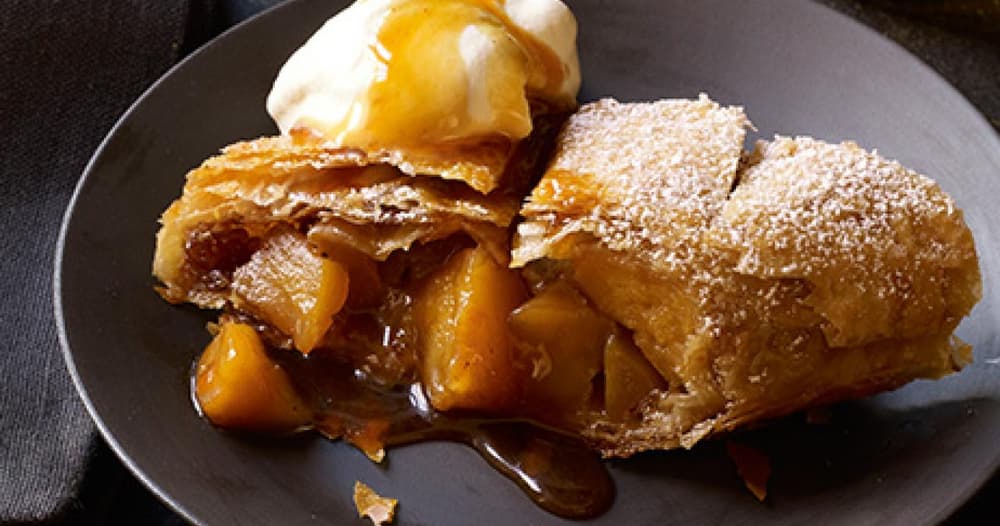 Salted Caramel-Apple Strudel | Punchfork