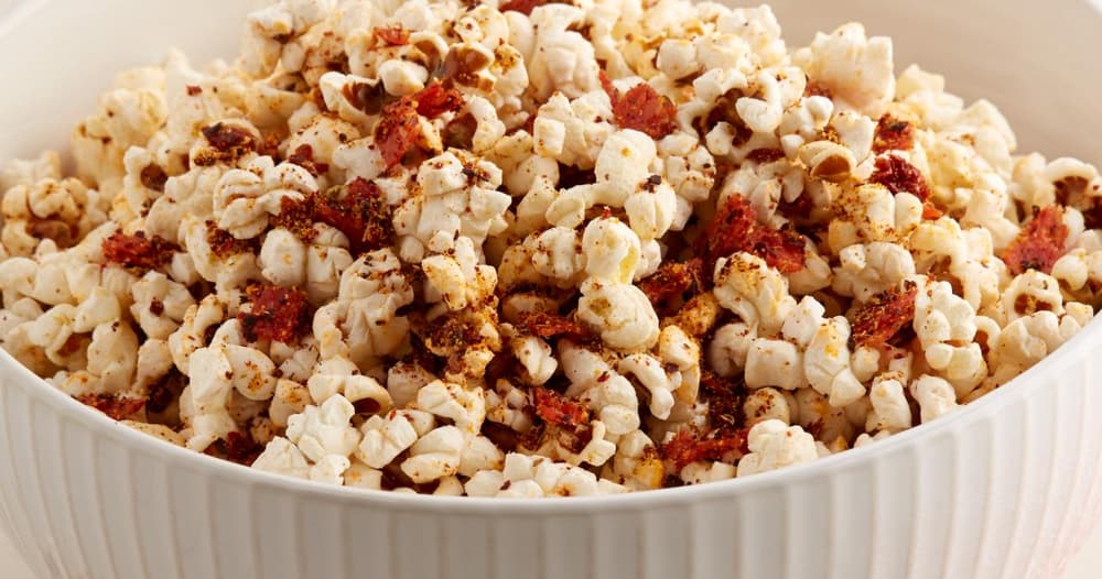 Pepperoni Pizza Popcorn | Punchfork