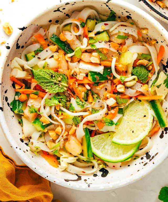 Vietnamese Spring Roll Salad | Punchfork