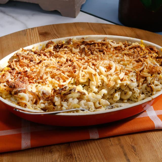 Truffled Mushroom and Cheesy Macaroni Casserole | Punchfork