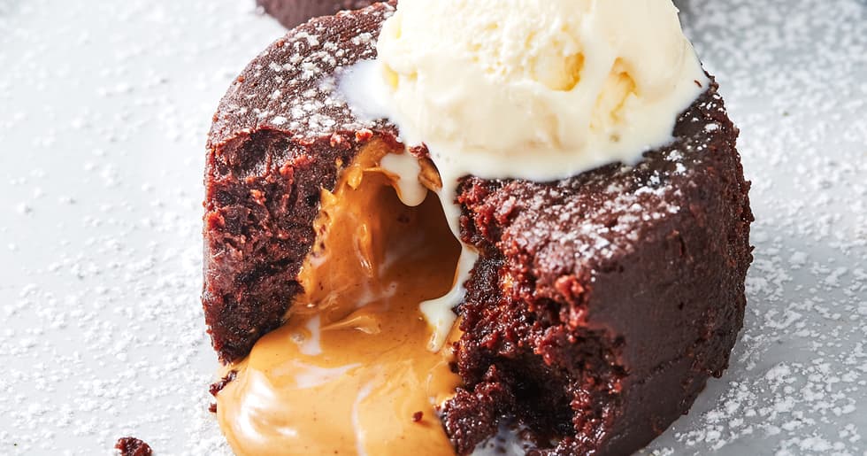 Peanut Butter Explosion Cakes | Punchfork