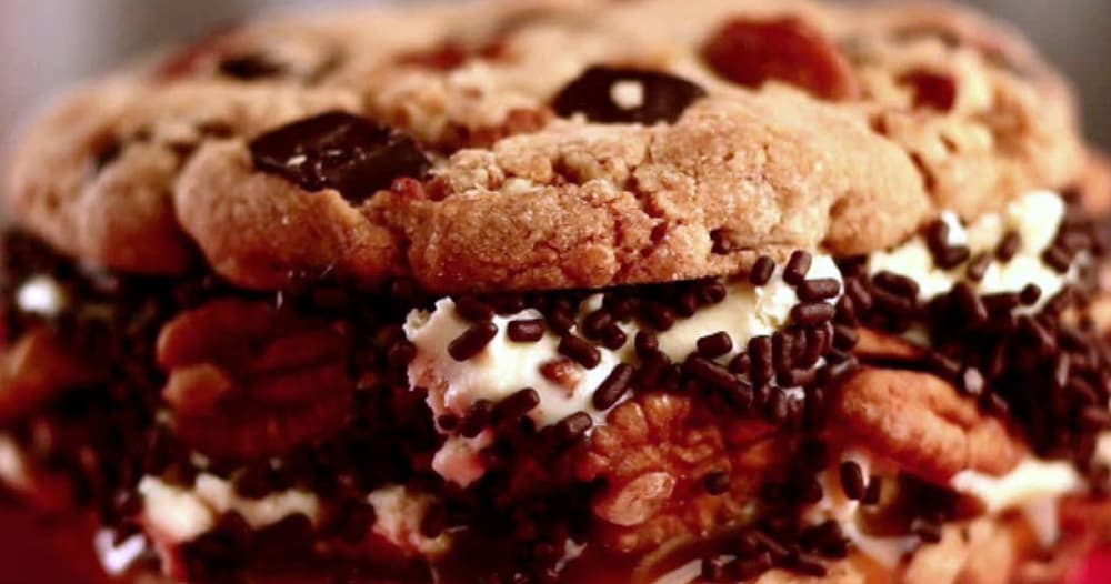 Turtle Cookie Ice Cream Sandwich | Punchfork