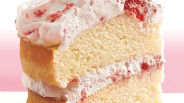 Raspberry-Cream Layer Cake | Punchfork