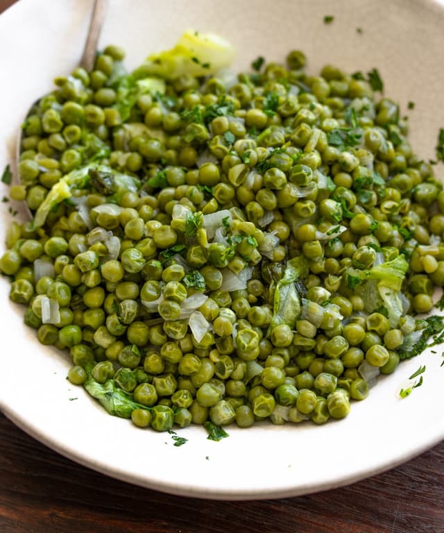 Petits Pois a la Francaise - French Peas | Punchfork