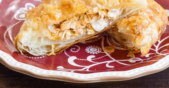 Buffalo Chicken in Puff Pastry | Punchfork