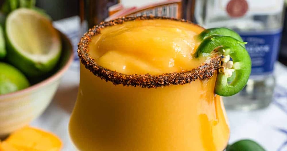 Spicy Mango Margarita | Punchfork
