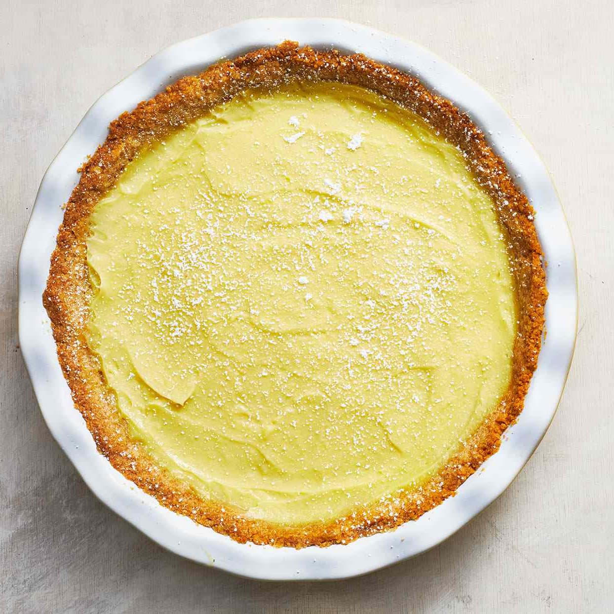 Lemon Curd Pie | Punchfork