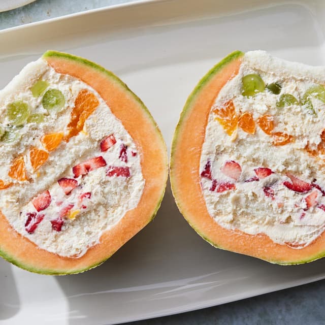 Whole Melon Cake | Punchfork