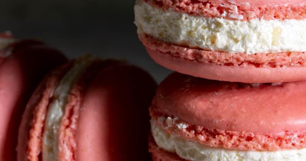 Raspberry Macarons | Punchfork