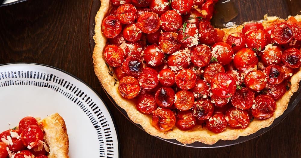 Cherry Tomato Tart | Punchfork