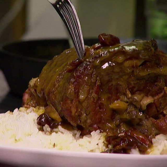 Whole Smoked Goat Neck | Punchfork