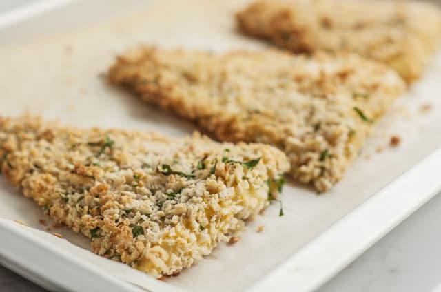Baked Panko-Crusted Fish Fillets | Punchfork