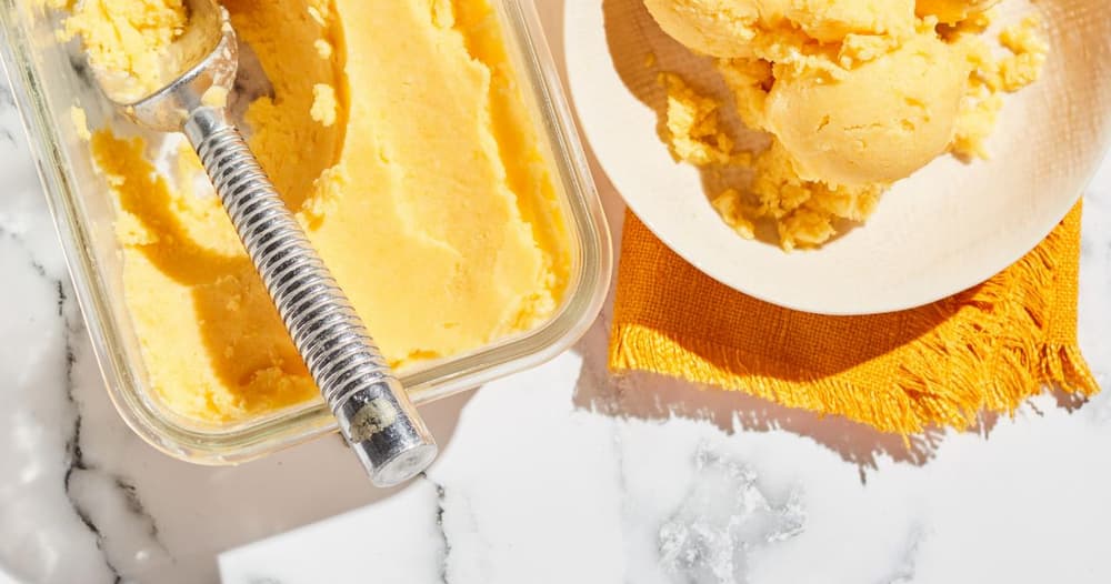 No-Churn Mango Lassi Ice Cream | Punchfork