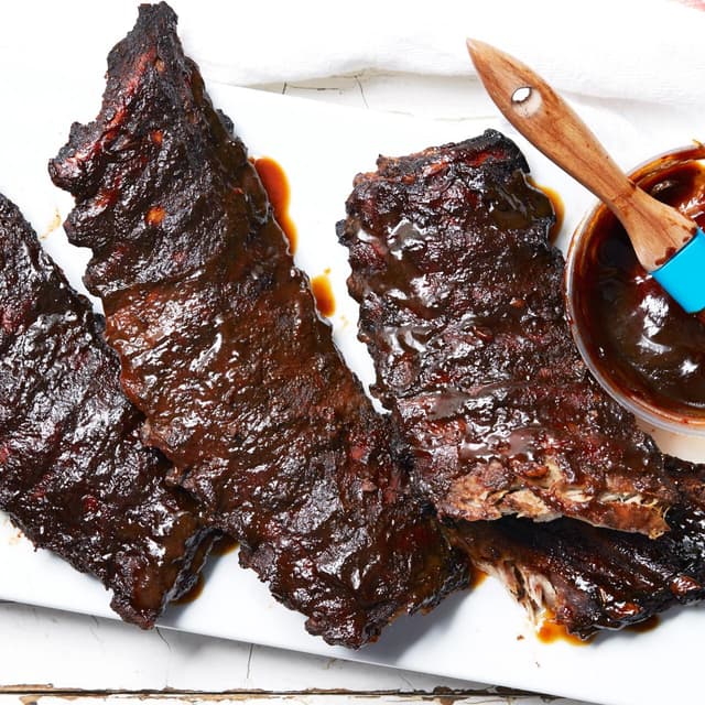 Hoisin and Sriracha-glazed Baby Back Ribs | Punchfork
