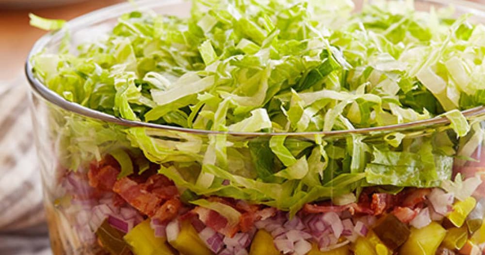 Nine-Layer Cheeseburger Dip | Punchfork