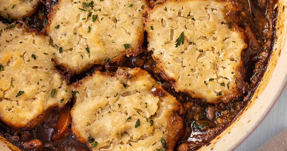 Traditional British Suet Dumplings | Punchfork