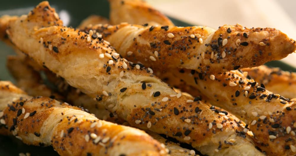 Everything Bagel Sticks | Punchfork