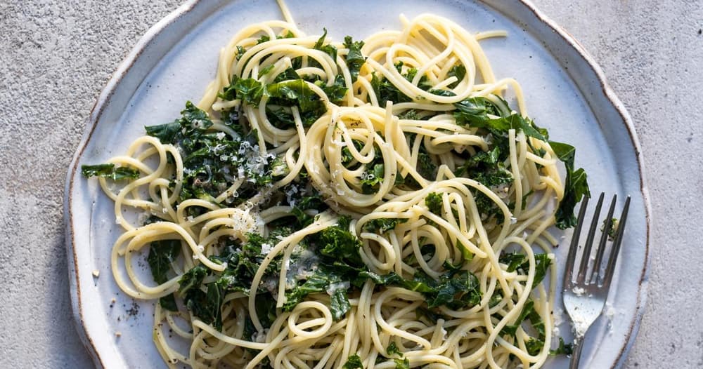 Kale Cacio e Pepe | Punchfork