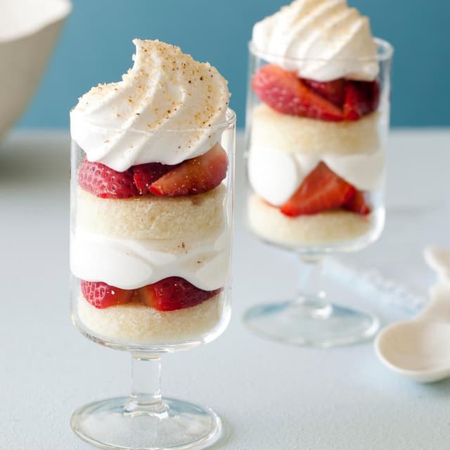 Individual Strawberry Trifles | Punchfork