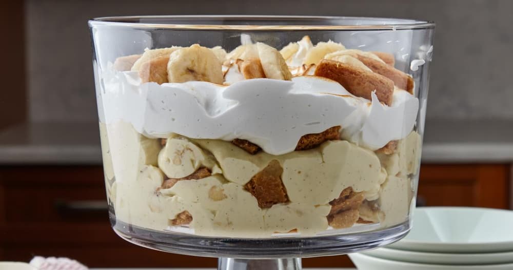 Banana Pudding with Vanilla Shortbread | Punchfork