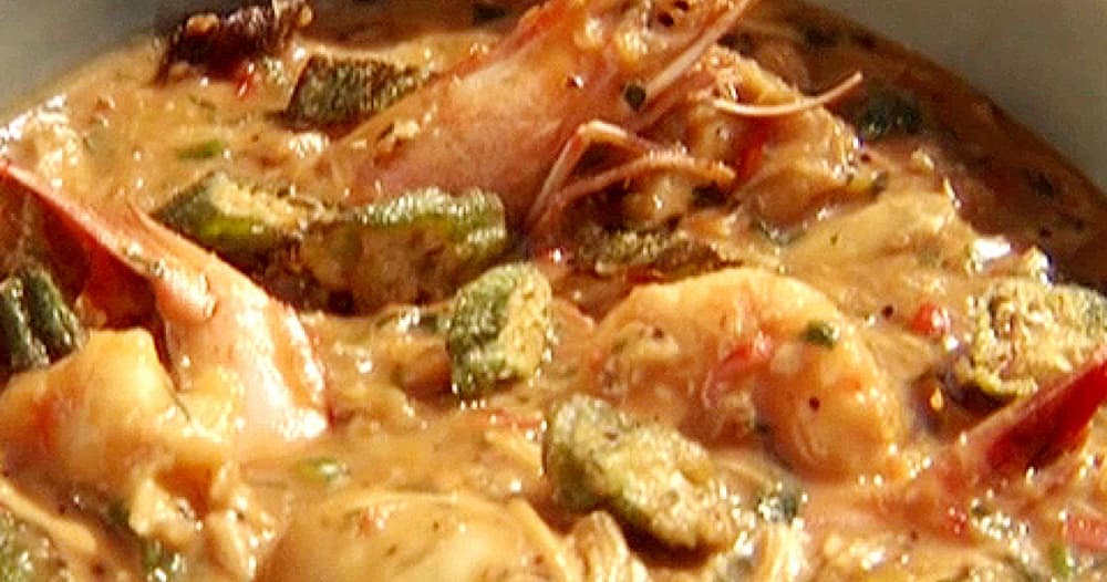 Shellfish and Andouille Gumbo with Shrimp, Scallops, Clams and Oysters ...