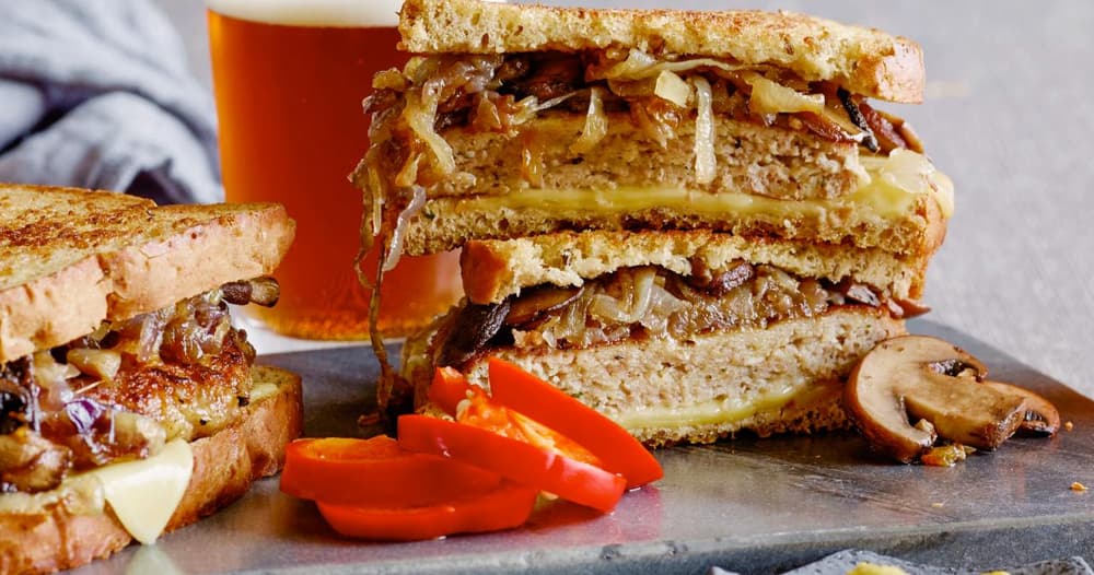 Turkey Burger Patty Melts | Punchfork