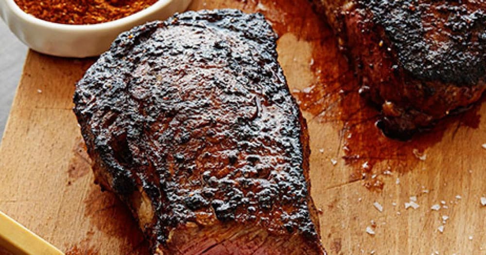 Coffee Rubbed Rib-Eye | Punchfork