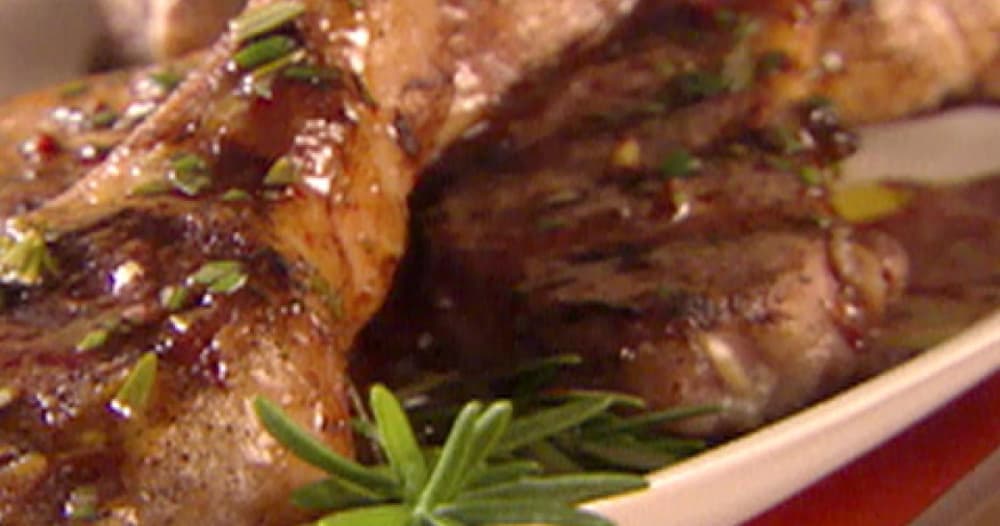 Lamb with Chianti Vinaigrette | Punchfork